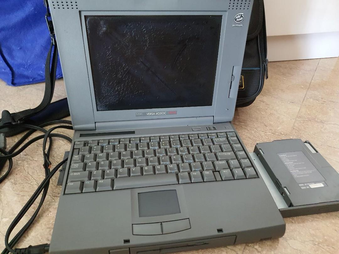 Vintage Old NEC Versa 4050C Laptop, Computers & Tech, Laptops ...