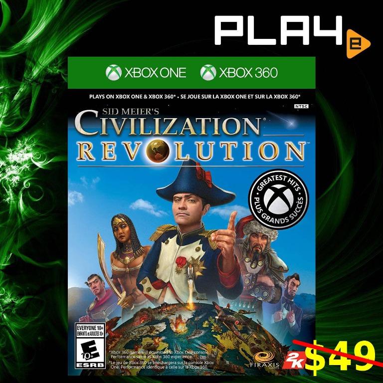 XBox 360 / XBox One Sid Meier's Civilization Revolution (US) (2410665 ...