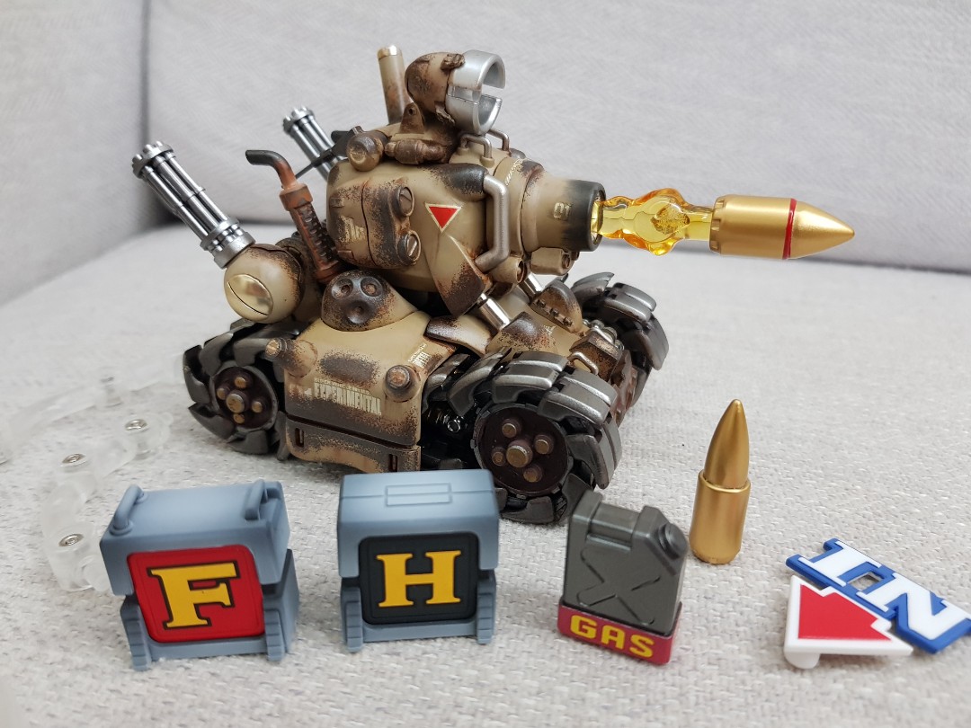 [PO]1/35 Metal Slug Tank - Super Vehicle 001 (Weathered), Hobbies ...