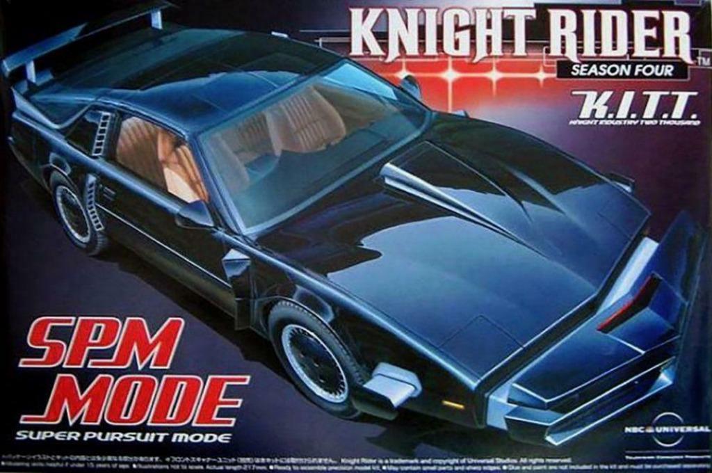 Aoshima Knight Rider KITT SPM Super Pursuit Mode 1/24 Scale Muscle ...