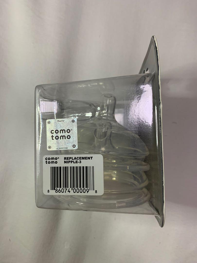 AUTHENTIC Comotomo Fast Flow Replacement Nipples, Babies & Kids ...