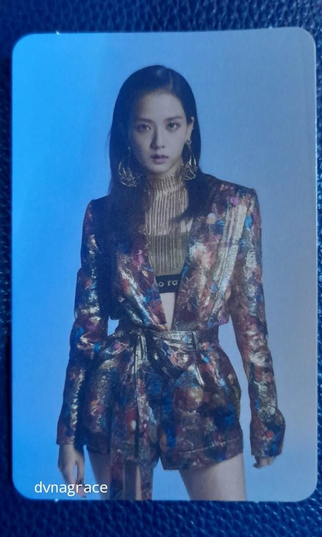 BLACKPINK JISOO SQUARE UP OFFICIAL PHOTOCARD, Hobbies & Toys ...
