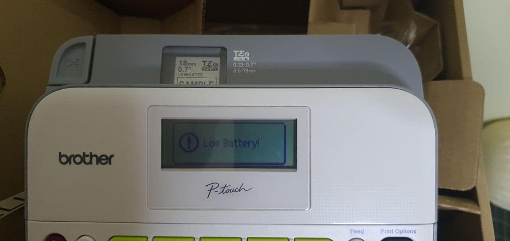 Brothers labelling machine p-touch d400, Computers & Tech, Printers ...