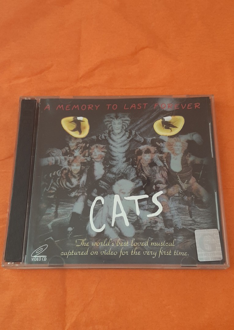 Cats Broadway Musical Play Video CD VCD Collectible Collection, Hobbies ...