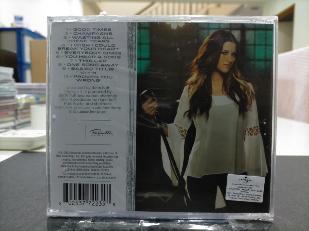 (CD) Cassadee Pope - Frame by Frame, Hobbies & Toys, Music & Media, CDs ...