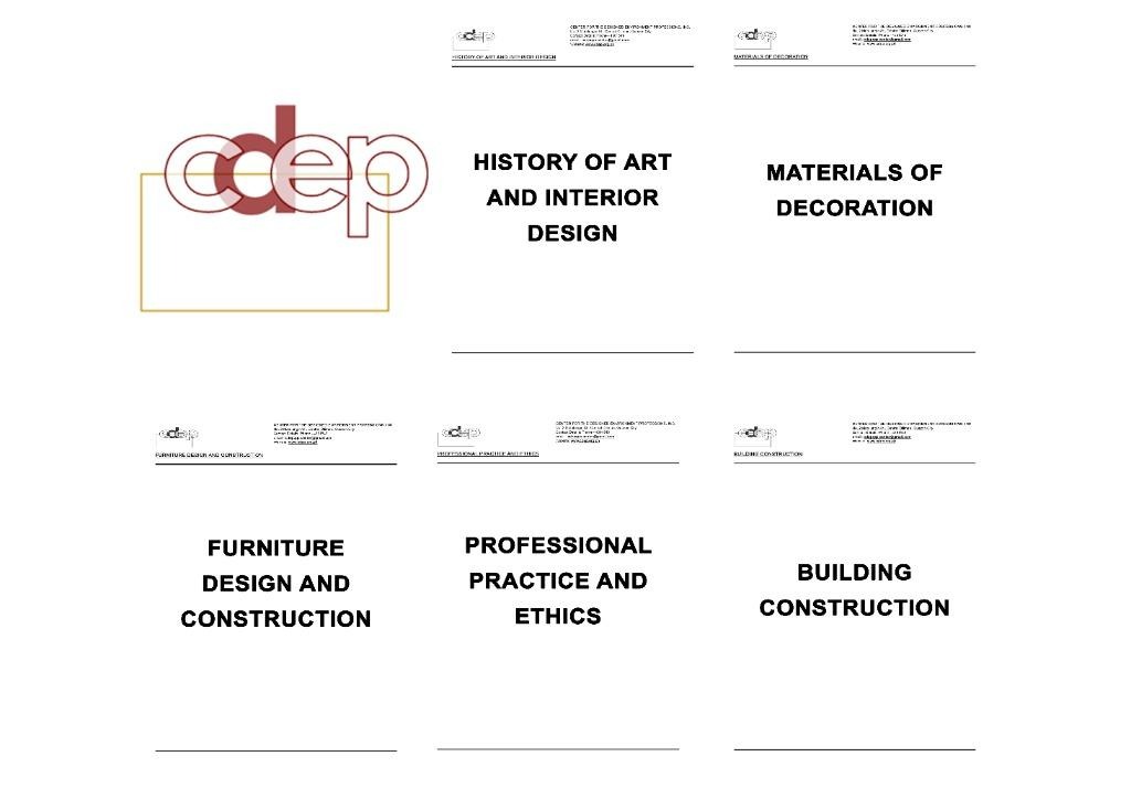 CDEP Interior Design Review Modules, Hobbies & Toys, Books & Magazines, Religion Books on Carousell