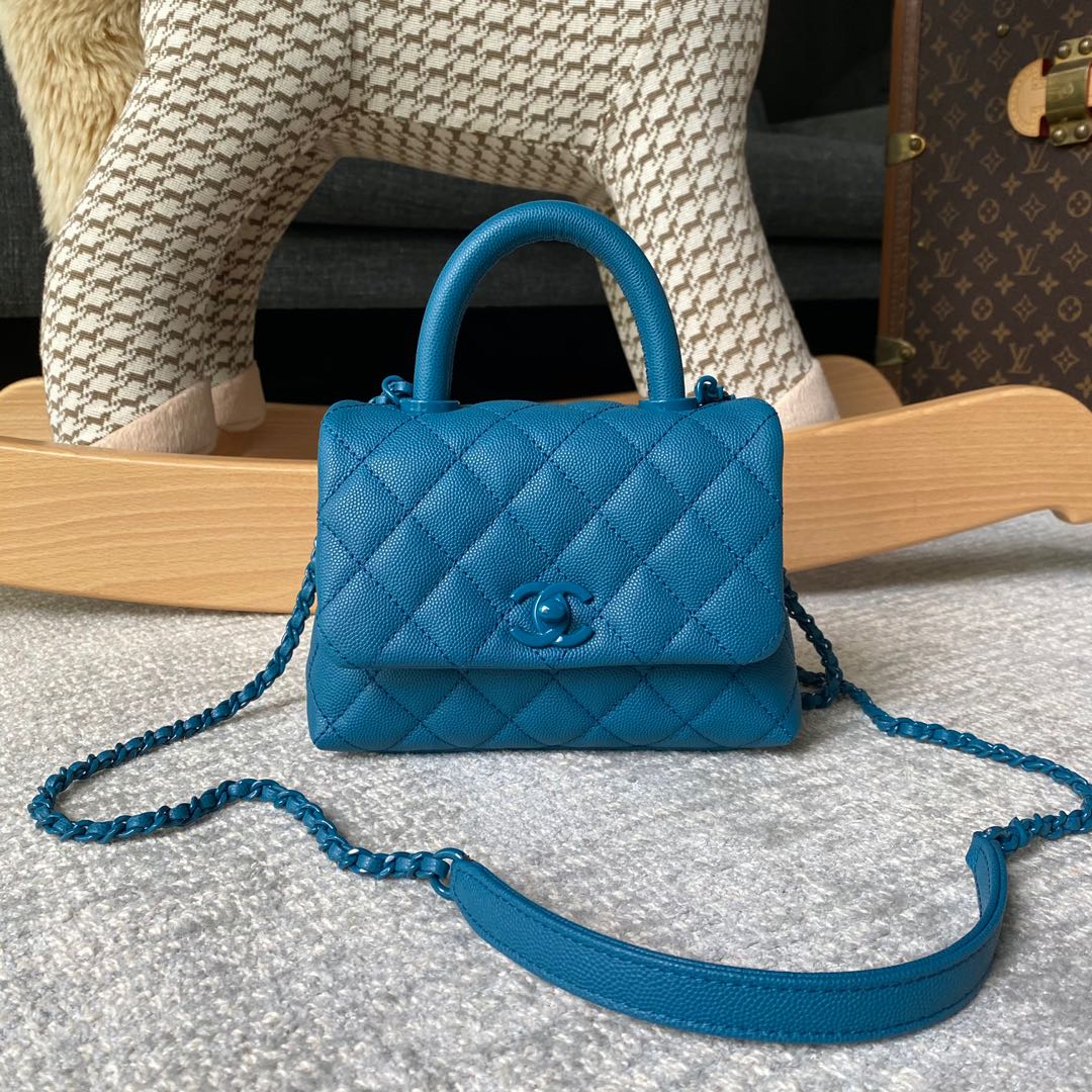 Chanel Coco Handle Extra Mini, Luxury, Bags & Wallets on Carousell
