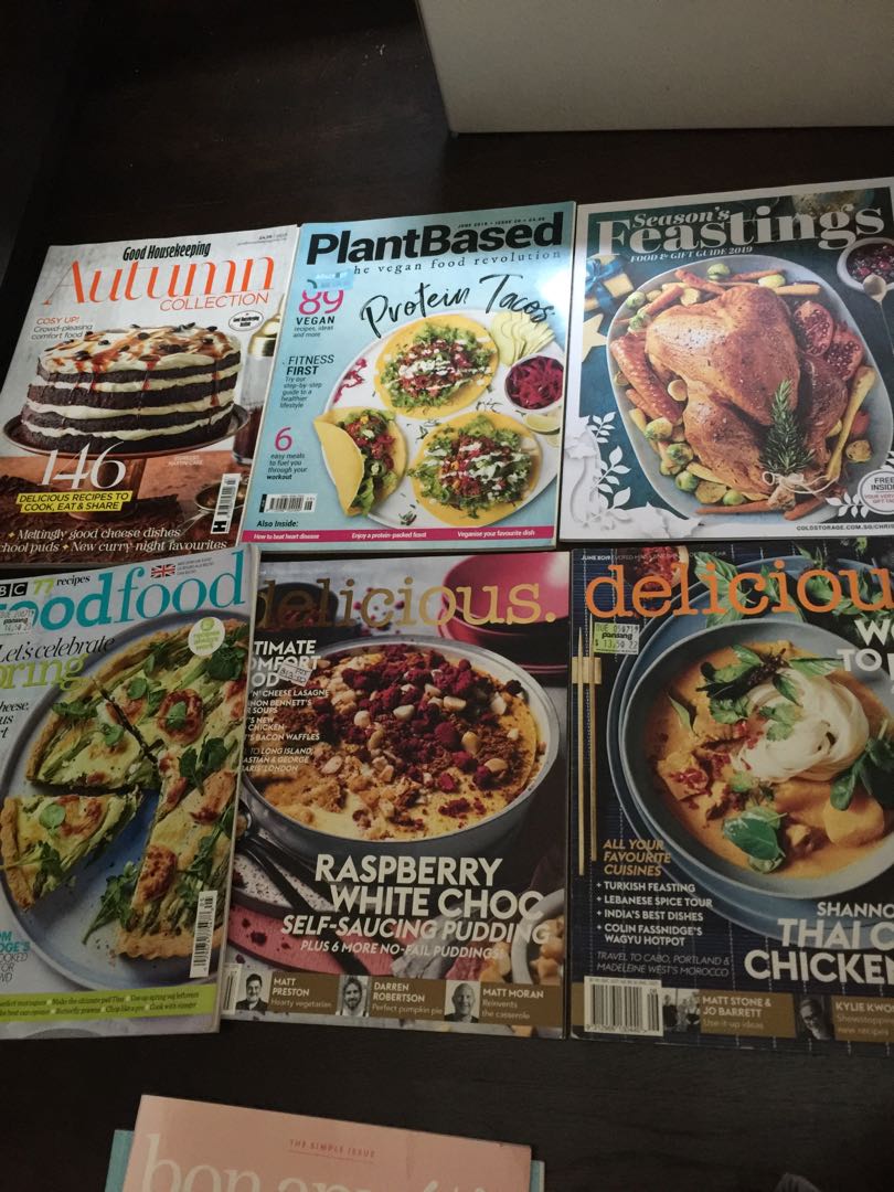 Cooking magazines, Hobbies & Toys, Books & Magazines, Magazines on ...