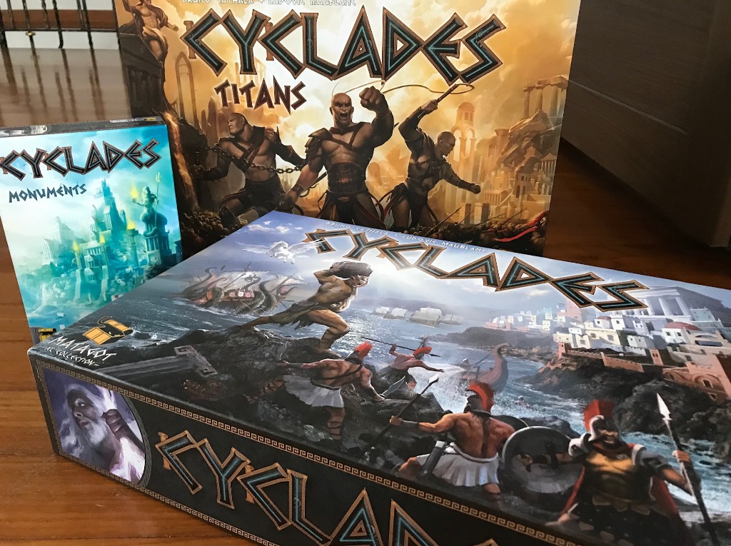 Cyclades Base Game and Expansions, Hobbies & Toys, Toys & Games on ...