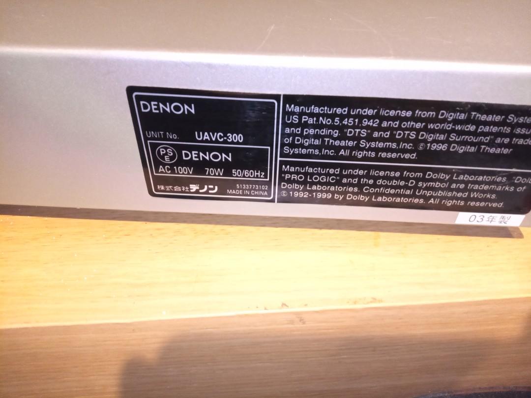 Denon mini home theater amp 100v, Audio, Soundbars, Speakers ...