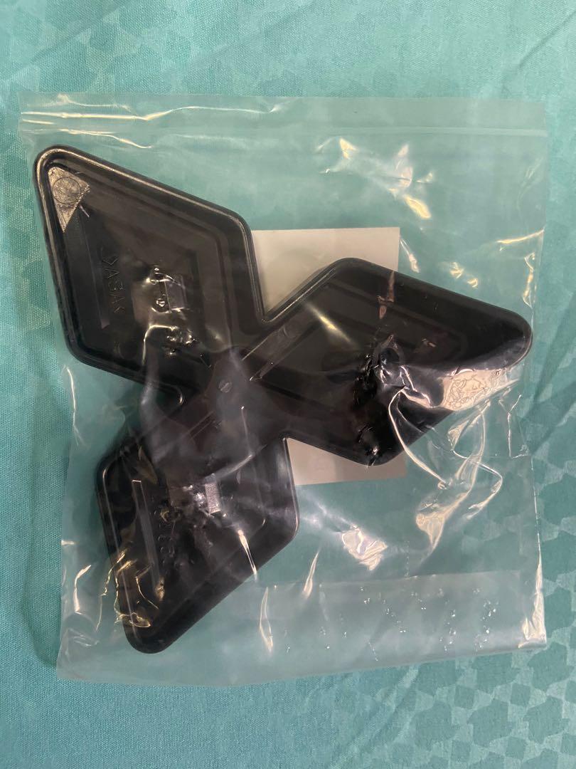 Evo 9 front bumper emblem, Car Accessories, Accessories on Carousell