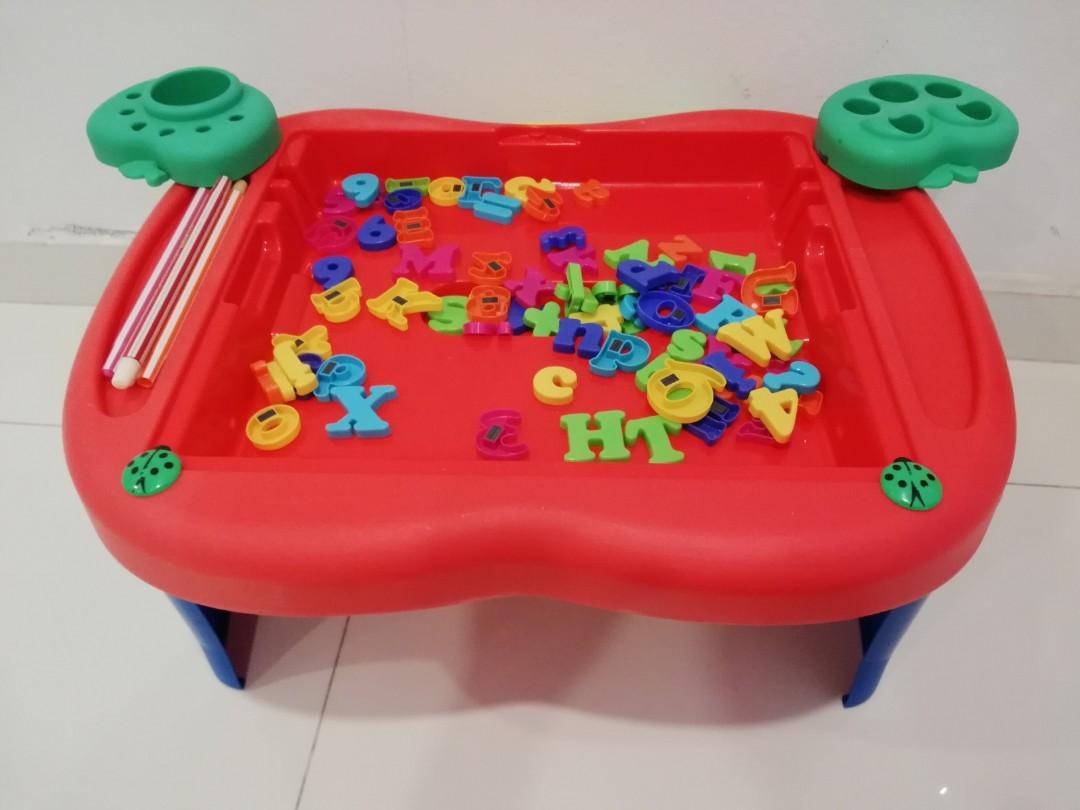 Folderable magnet table for toddler, Babies & Kids, Baby Nursery & Kids ...