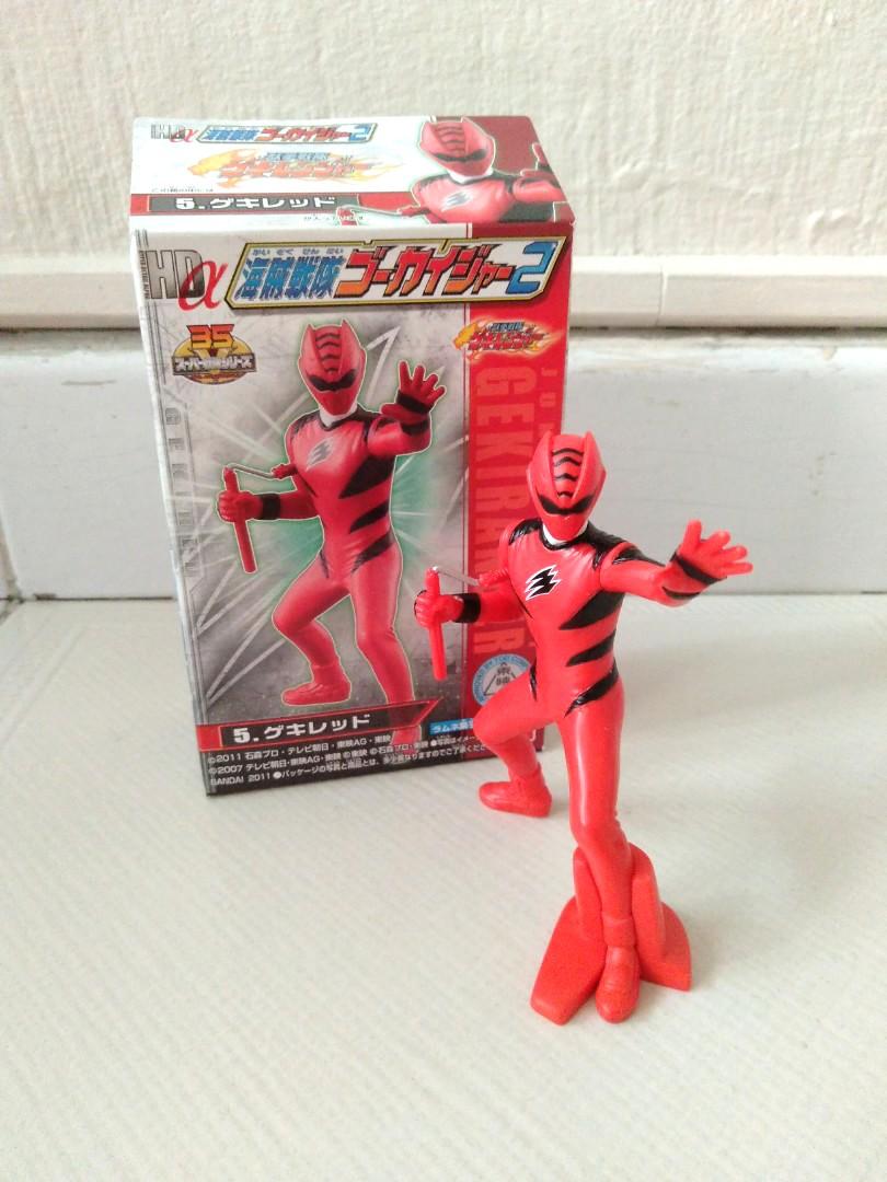 GEKIRANGER - Red Ranger Figure (HYPER DETAIL ALPHA) - Power Rangers ...