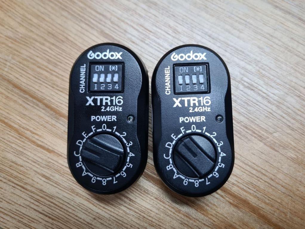 Godox XTR16 Wireless Power-Control Flash Trigger Receiver, Photography ...