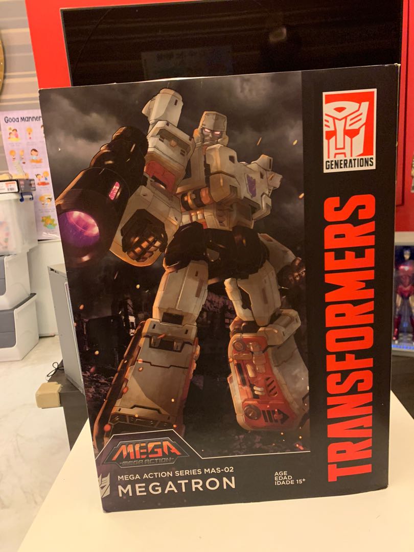 HASBRO Transformers- Mega Action Series MAS - 02 Megatron, Hobbies ...