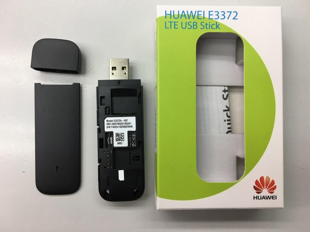 Huawei E3372 (MOD) UNLOCKED 4G LTE USB Stick Dongle Modem 150Mbps COD ...