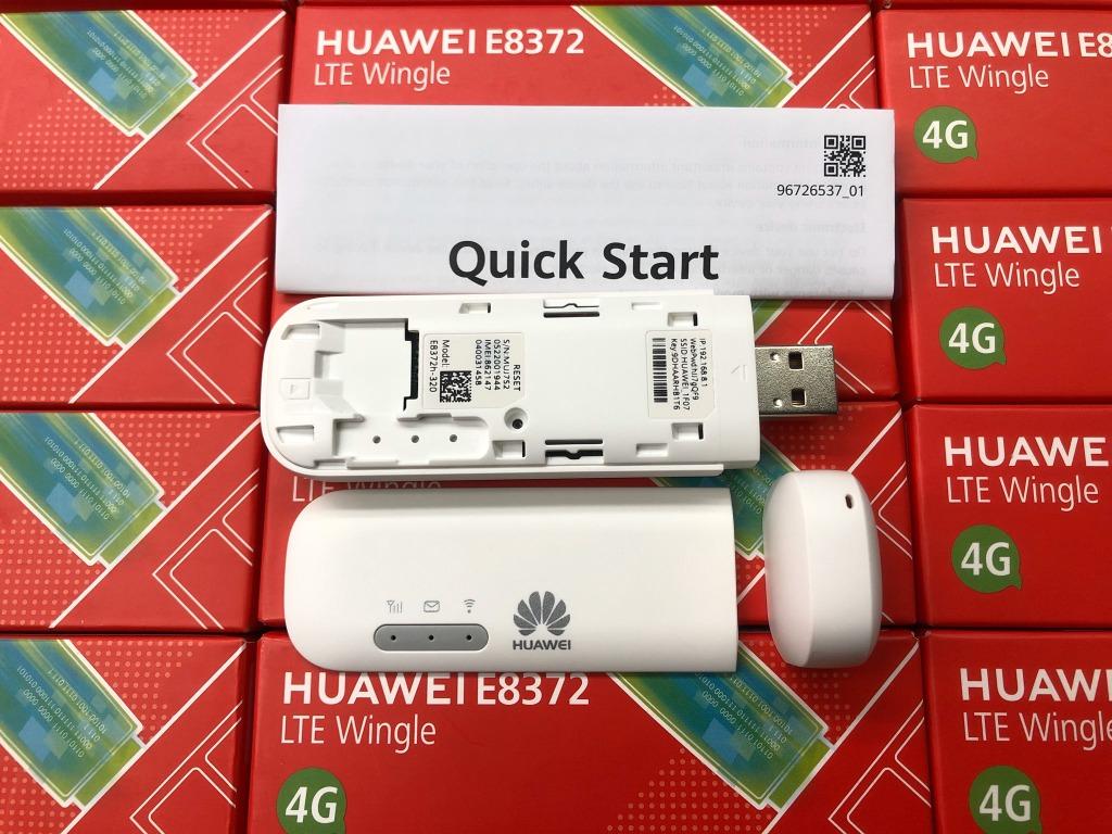 Huawei E8372 (E8372h-320) UNLOCKED 4G LTE USB Dongle Modem Router 150Mbps COD/WALK IN/POSTAGE ...