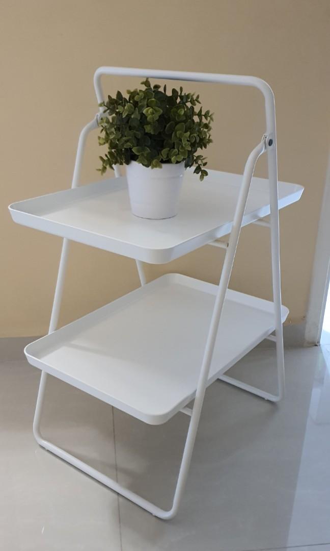 Ikea 2 Tier Tray, Furniture, Shelves & Drawers on Carousell
