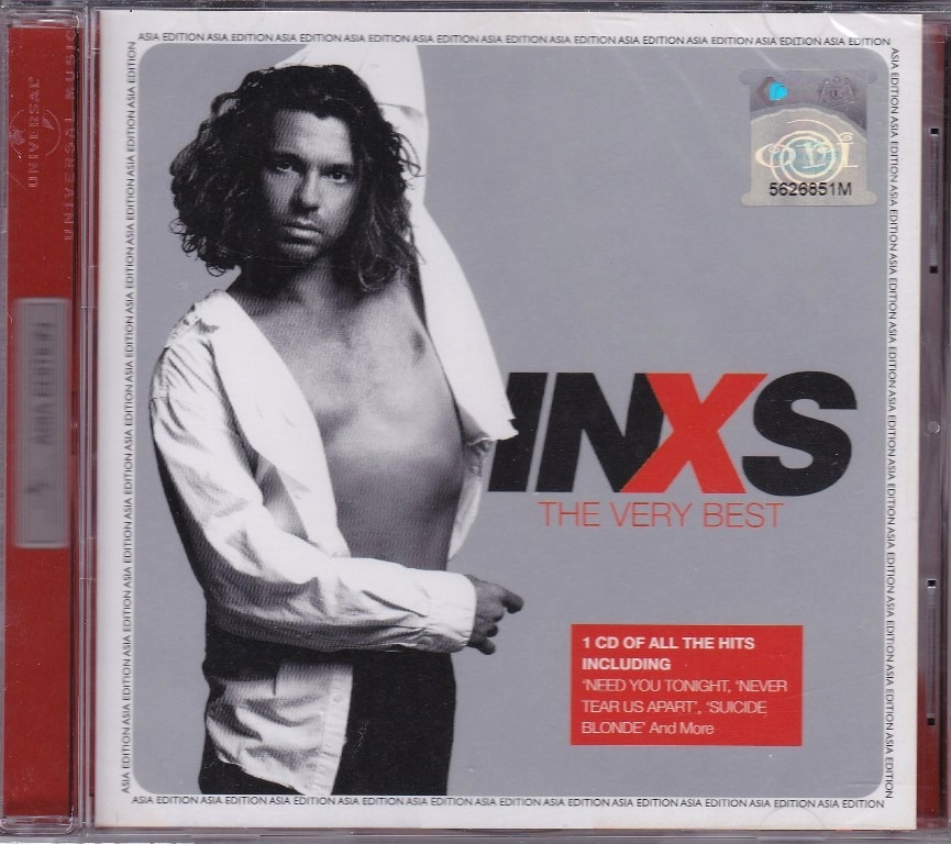 INXS The Very Best Audio CD Asia Edition 20 Greatest Hits Local Pressed ...