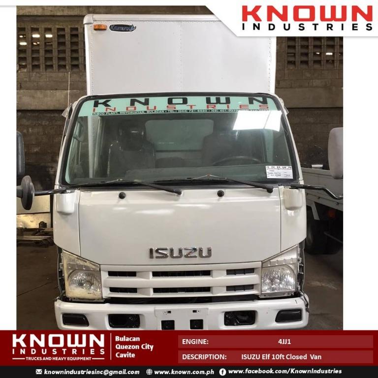 ISUZU ELF NJR ALUMINUM CLOSED VAN 4W 🚛 4JJ1 ENGINE 🎌 2018 🎌, Special ...