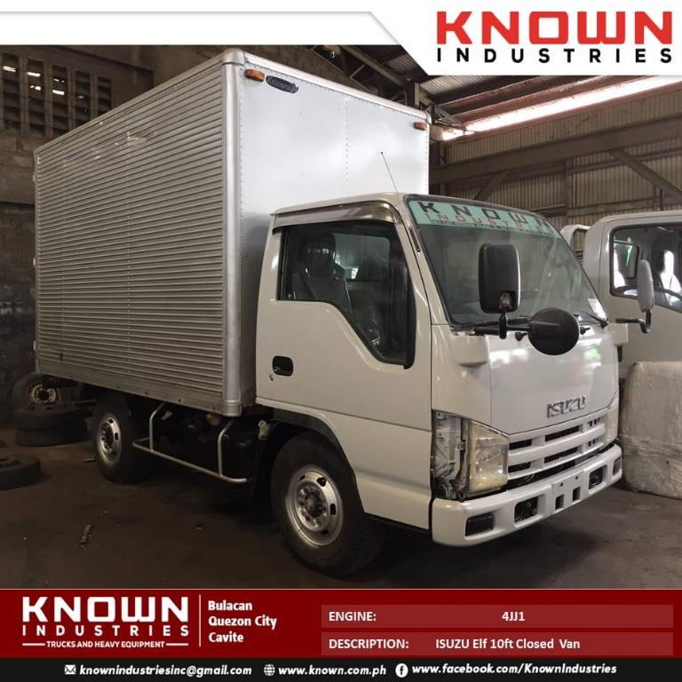 ISUZU ELF NJR ALUMINUM CLOSED VAN 4W 🚛 4JJ1 ENGINE 🎌 2018 🎌, Special ...