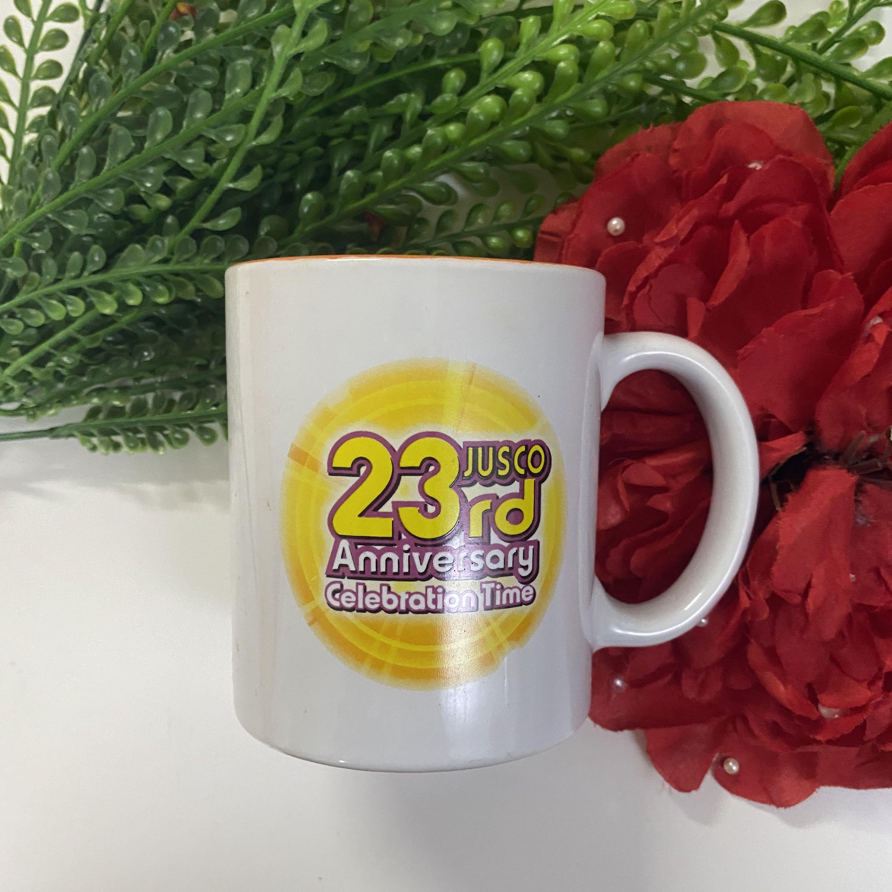 JUSCO 23rd anniversary Mug_Cup_ Vintage, Hobbies & Toys, Collectibles ...