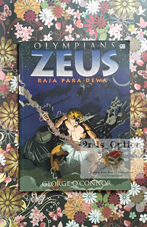 Komik Olympians: Zeus Raja Para Dewa by George O'Connor, Buku & Alat ...