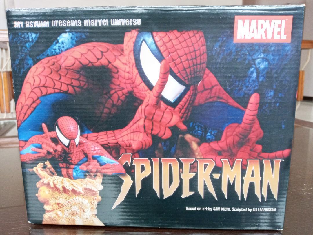 Marvel Universe Sam Kieth Spider-Man Bust, Hobbies & Toys, Toys & Games ...