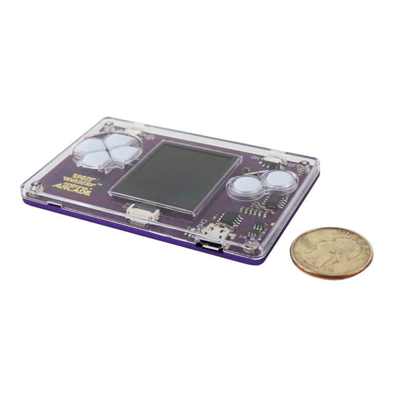 Micro Arcade - Space Invaders - credit card size, Video Gaming, Gaming ...