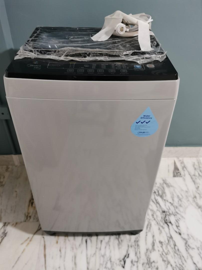Midea Washer 7kg MT750B, TV & Home Appliances, Washing Machines and ...