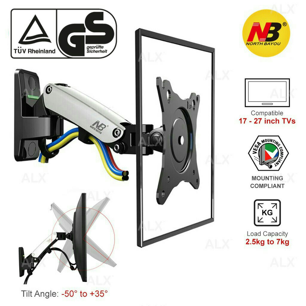 NB F120 TV Monitor Wall Mount Bracket 17-27", Computers & Tech, Parts ...