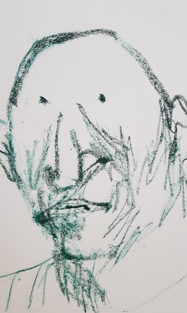 Original Quentin Blake Art Work 'Sennelier Potraits'. (Roald Dahl ...