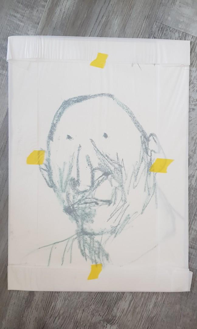 Original Quentin Blake Art Work 'Sennelier Potraits'. (Roald Dahl ...