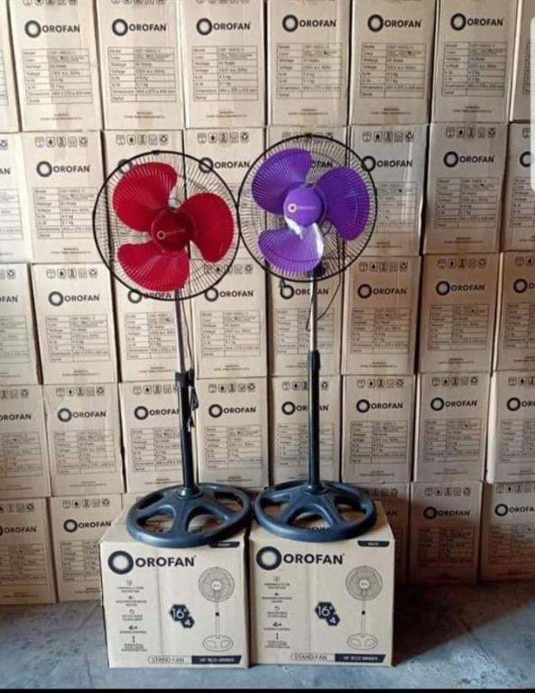 Orofan Stand Fan 16", Furniture & Home Living, Lighting & Fans, Fans on ...