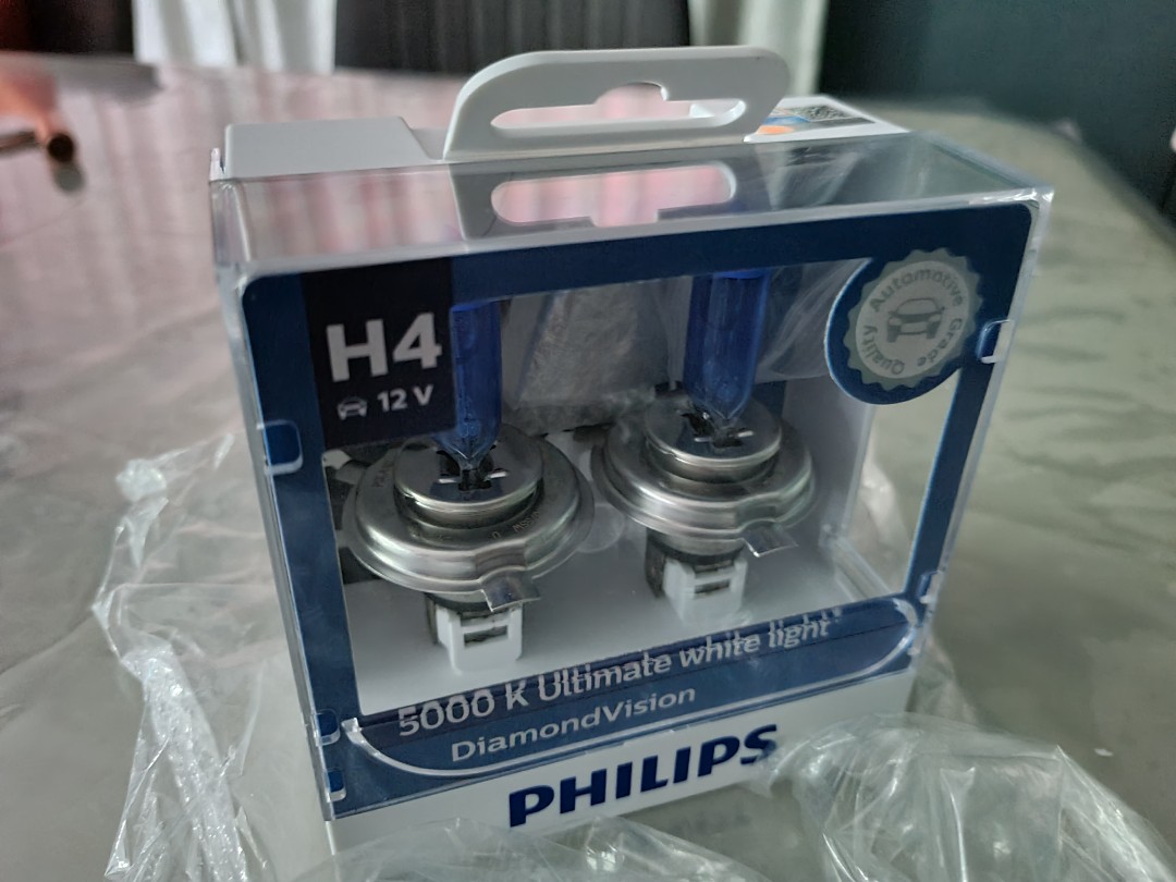 Philips 5000k Ultimate White Light, Car Accessories, Electronics ...