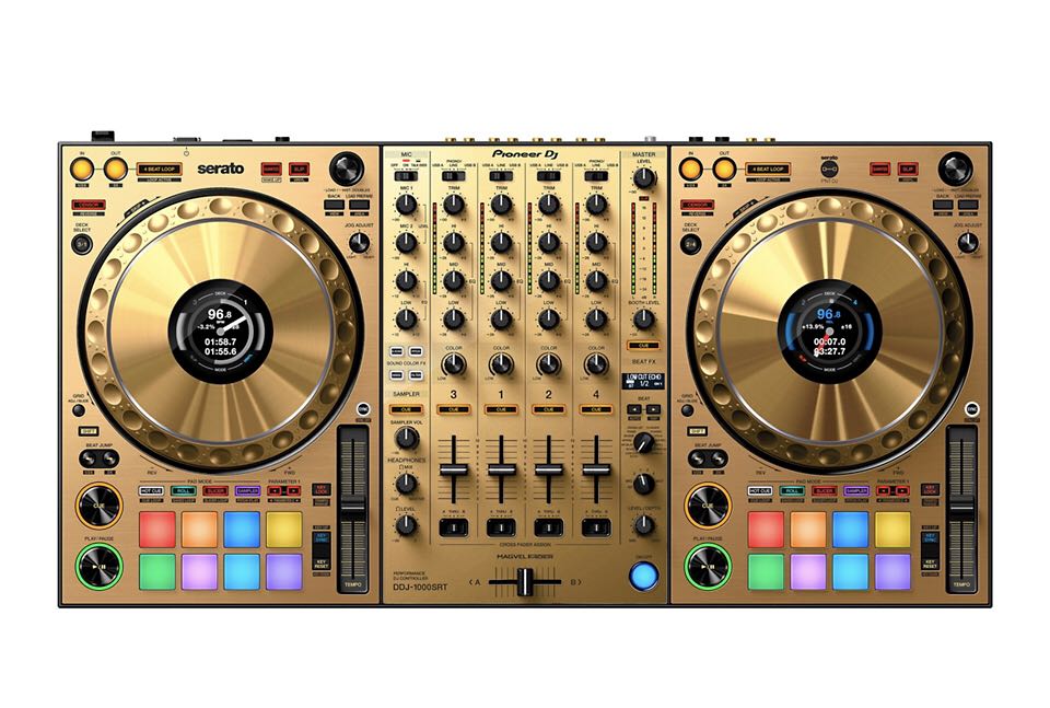 Pioneer DDJ-1000SRT-N Limited Edition Gold Controller for Serato DJ Pro ...