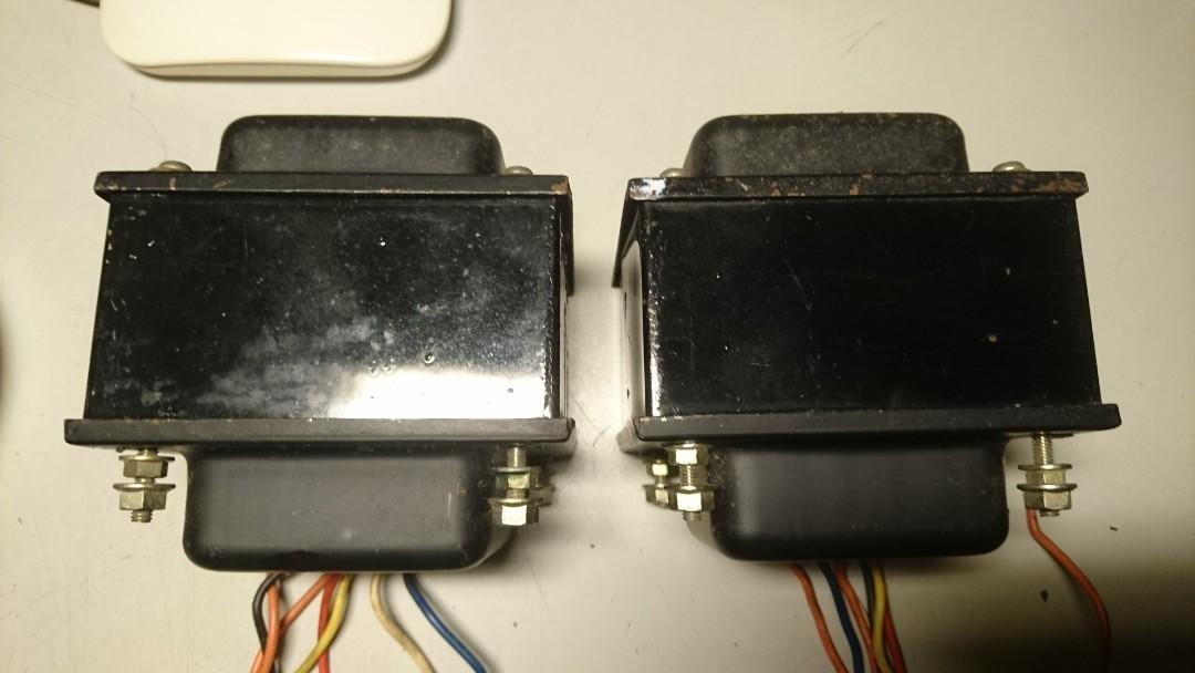 power transformer, from kenwood KA-7300 amp, 120v/220v input, 音響器材, 音樂 ...