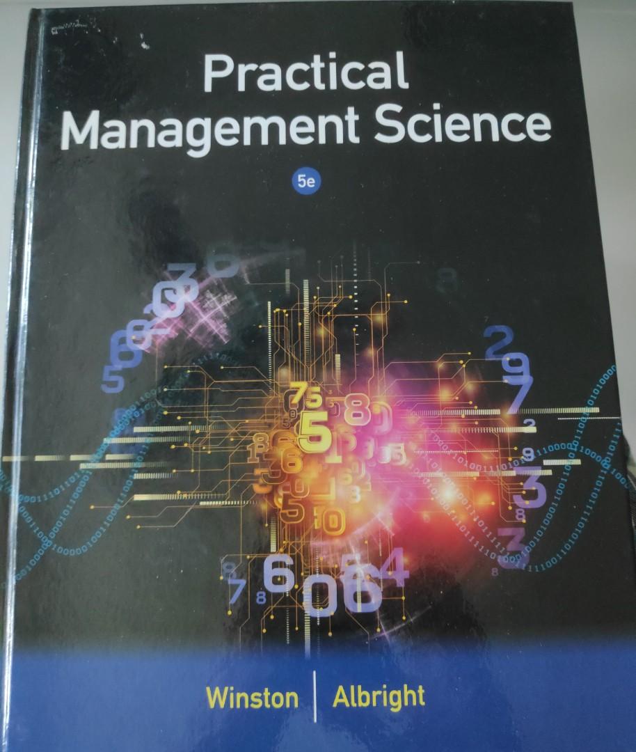 Practical Management Science 5e, Hobbies & Toys, Books & Magazines ...