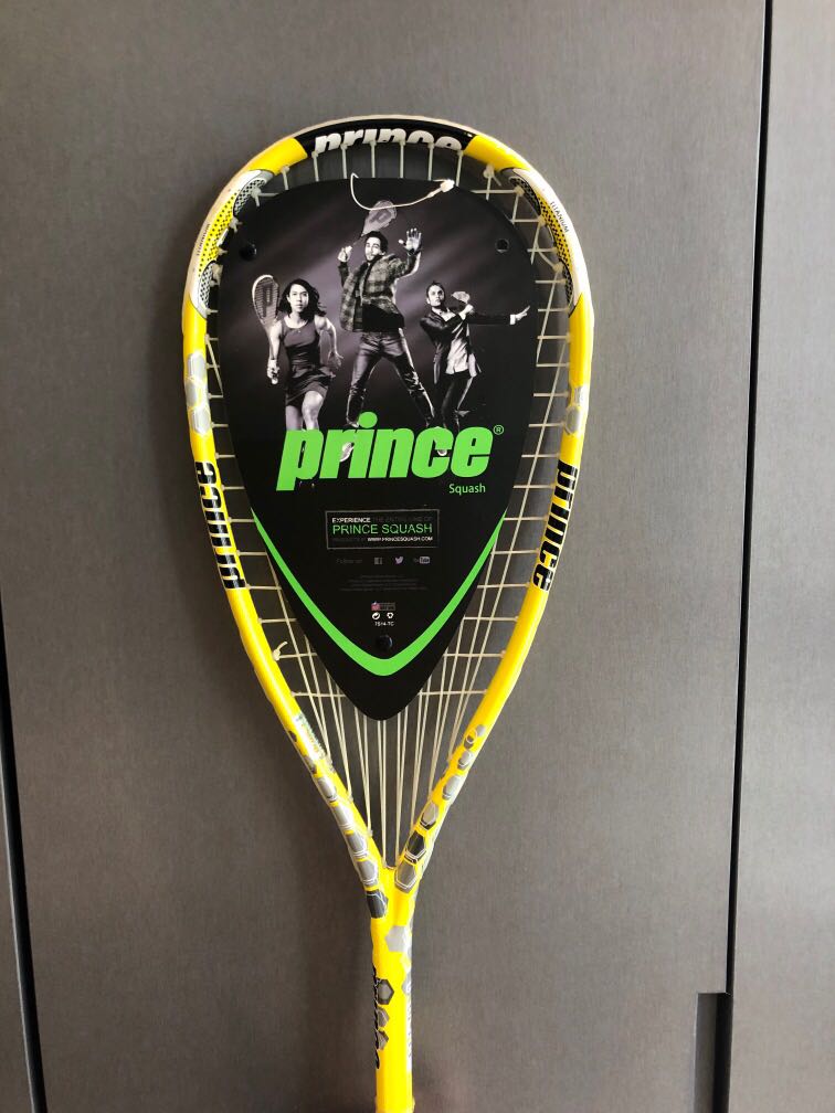 Prince TF Rebel Lite Squash Racquet, Sports, Sports & Games Equipment ...