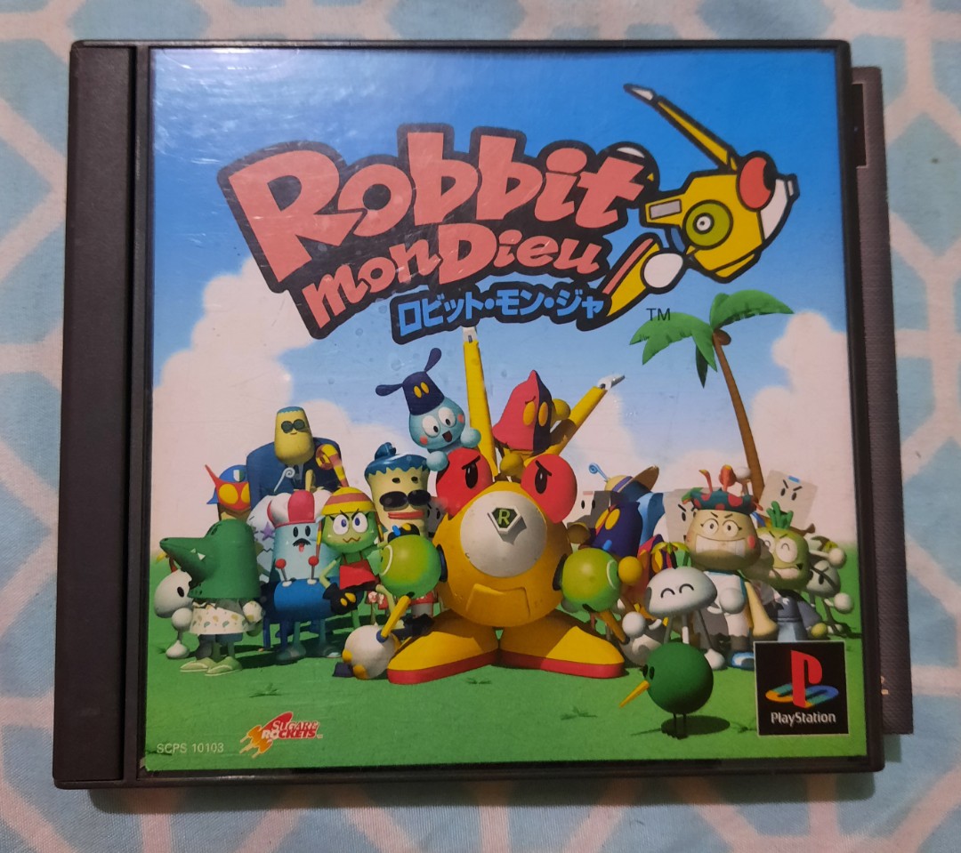 Robbit Mon Dieu PS1 jp, Video Gaming, Video Games, PlayStation on Carousell