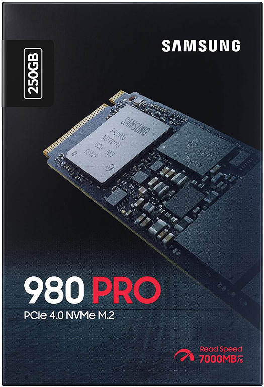 SAMSUNG 980 PRO 250GB PCIe NVMe Gen4 Internal Gaming SSD M.2, Computers ...