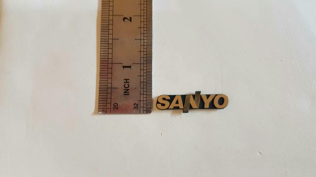 Sanyo Logo Emblem, TV & Home Appliances, TV & Entertainment, TV Parts ...