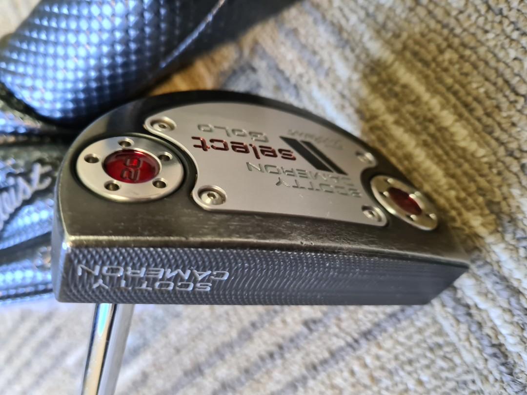 Scotty Cameron Select Gold Putter, Sports, Sports & Games Equipment on ...