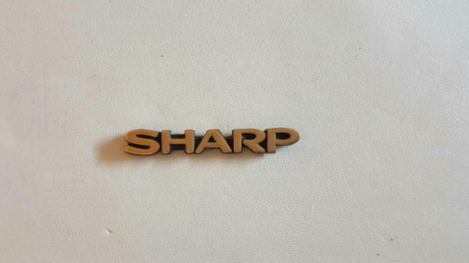 Sharp Logo Emblem, TV & Home Appliances, TV & Entertainment, TV Parts ...