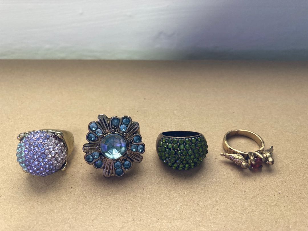 Statement rings, Women's Fashion, Jewelry & Organisers, Rings on Carousell
