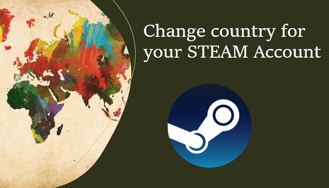 Steam account country change on Carousell