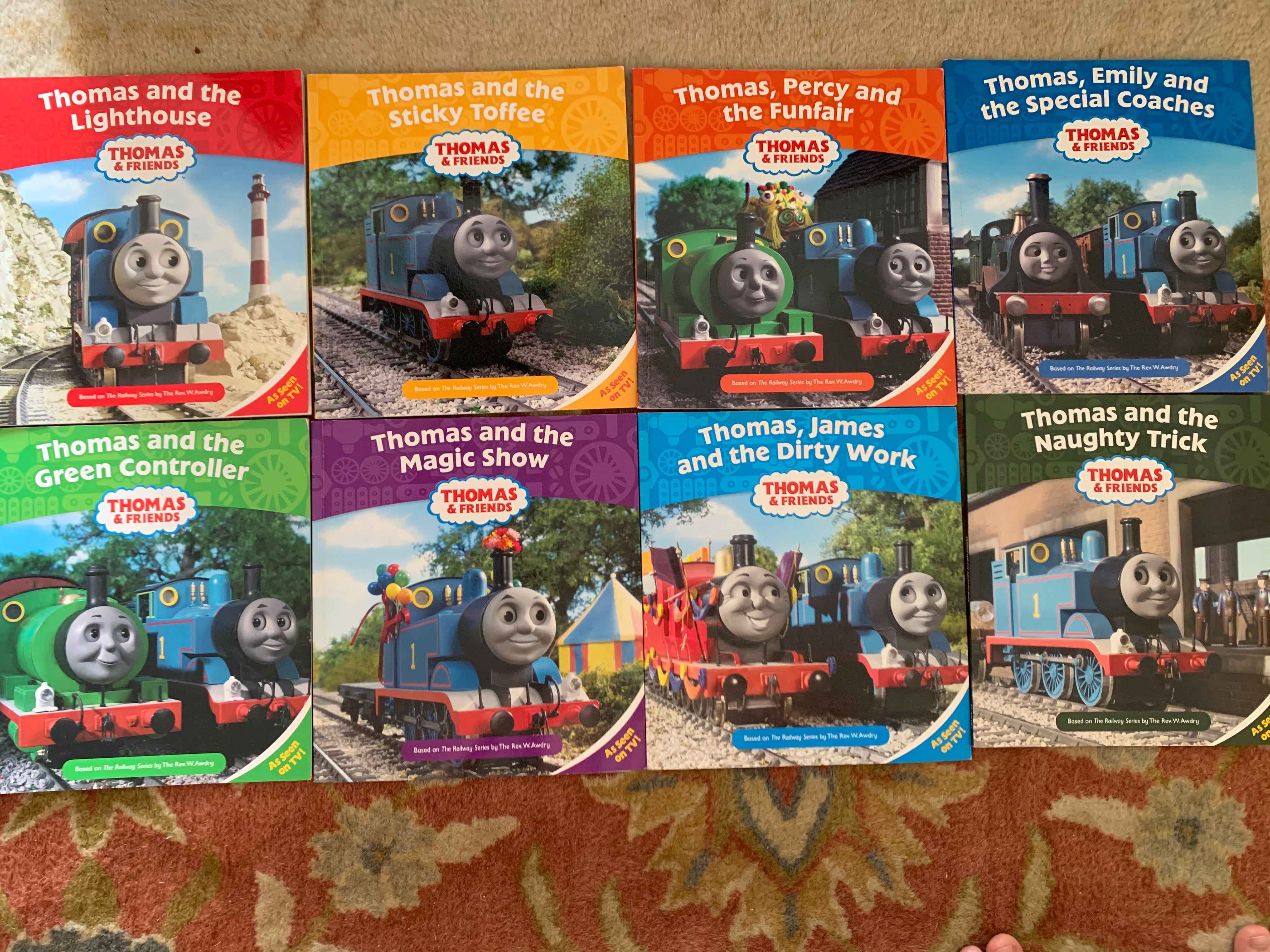 Thomas the Train & Friends (8 Books), Hobbies & Toys, Books & Magazines ...