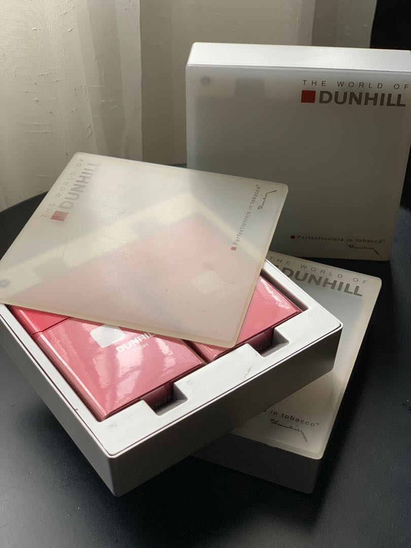 Vintage Limited Edition DUNHILL Cigarette Display Case / Box ...