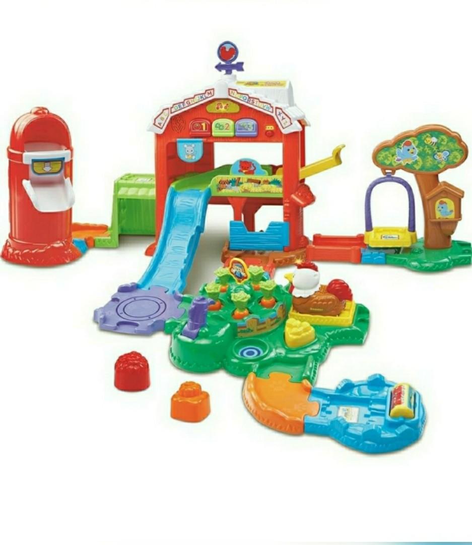 VTech Smart Animals Grow and Learn Farm Playset, Babies & Kids, Toys ...