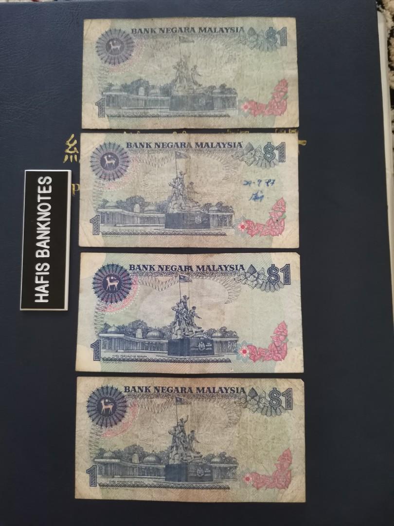 WANG DUIT LAMA RM 1 PITIS ANTIK RARE BANKNOTES, Hobbies & Toys ...